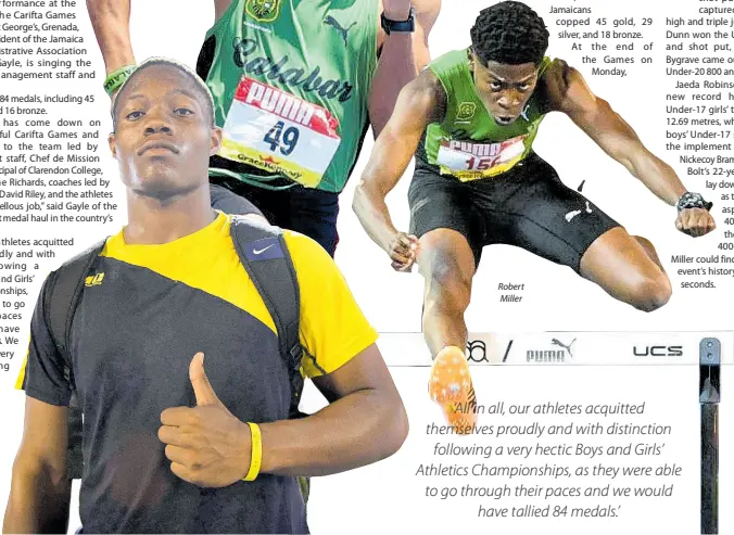 Four records, 84 medals make JAAA boss proud - PressReader