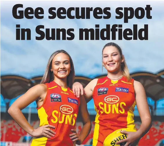 Gee secures spot in Suns midfield - PressReader