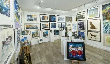 Portsoy Gallery breathing new life into Shire harbour - PressReader