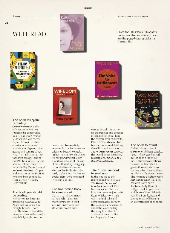 WELL READ The Australian book to read now - PressReader