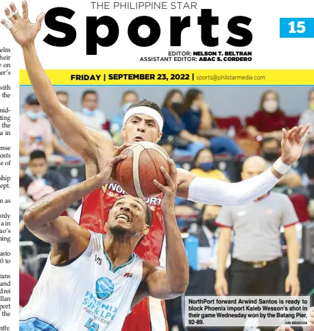 NLEX, ROS IN EXPLOSIVE TIFF - PressReader