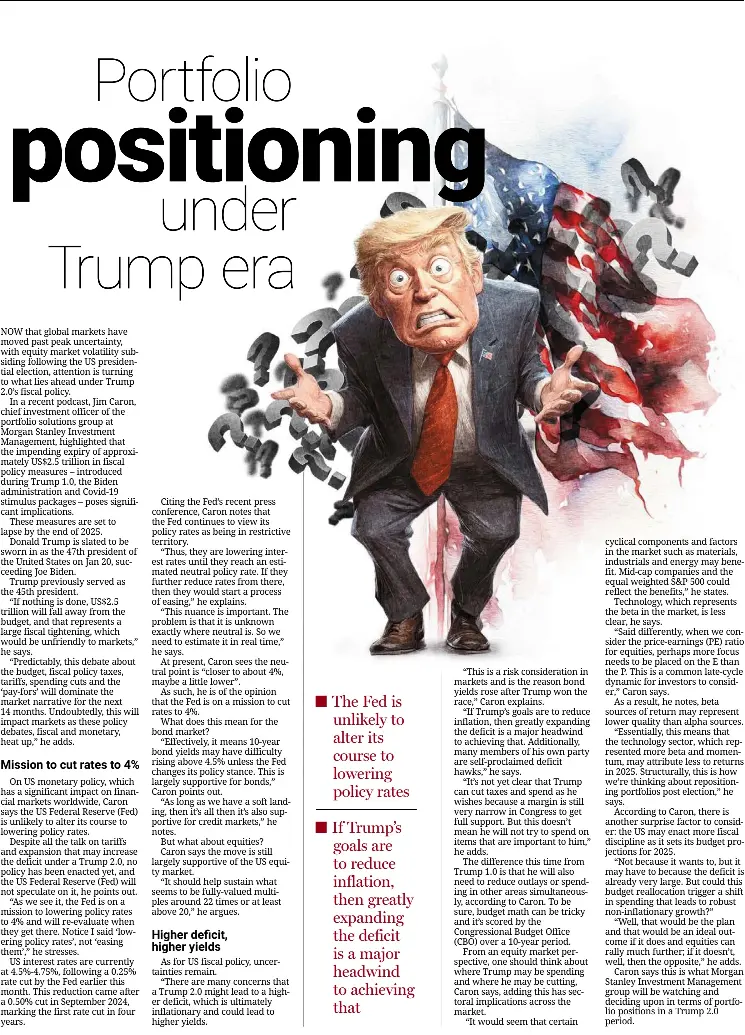 Portfolio positionin­g under Trump era - PressReader
