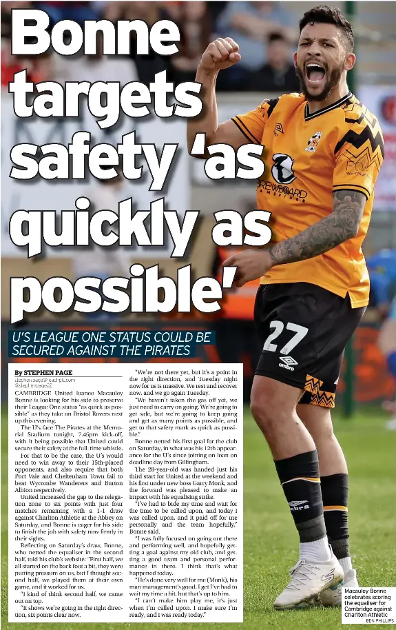 Bonne targets safety ‘as quickly as possible’ - PressReader