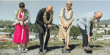 Shovels hit dirt for housing project - PressReader