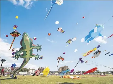 Kite enthusiast­s head for heights as festival returns - PressReader