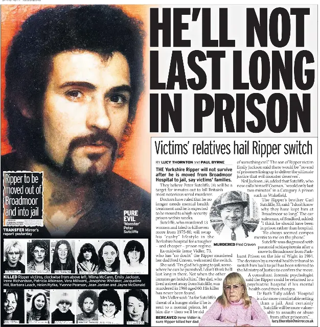HE’LL NOT LAST LONG IN PRISON - PressReader