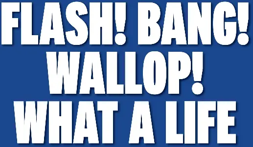 FLASH! BANG! WALLOP! WHAT A LIFE - PressReader
