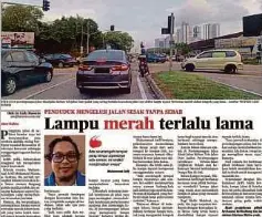 Lampu isyarat pintar boleh jadi penyelesai­an - PressReader