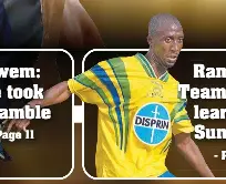 Ramasike: Teams should learn from Sundowns - PressReader