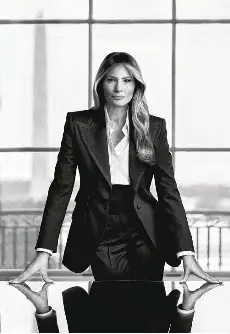 Melania Trump’s new First Lady portrait breaks with tradition - PressReader