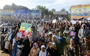Thousands of Ethiopians march in govt rally over IS killings - PressReader
