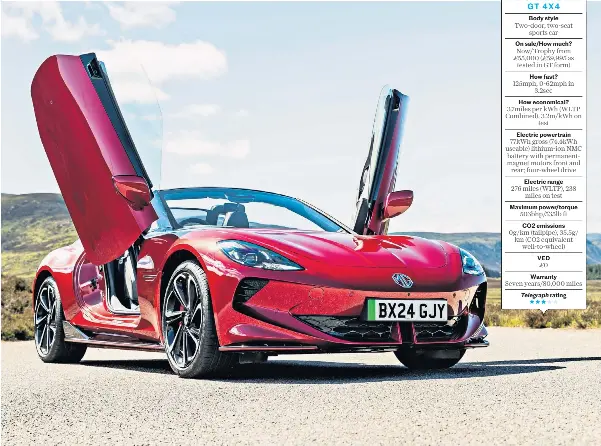 The first all-electric roadster lives up to MG’s illustriou­s history - PressReader