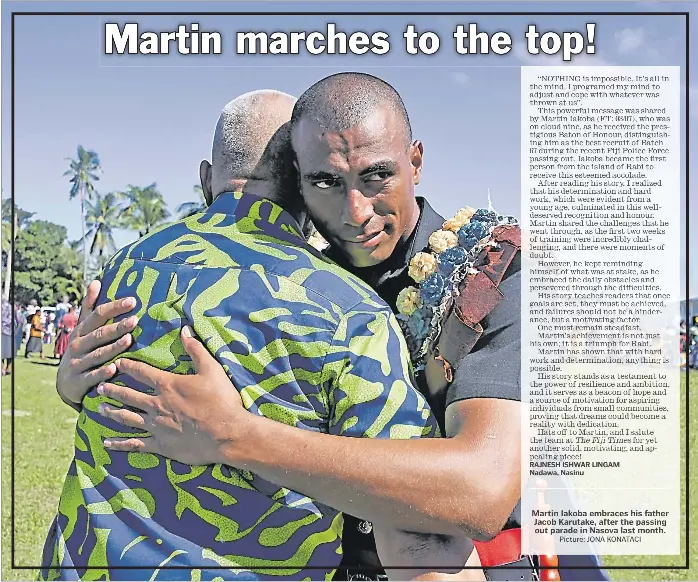 Martin marches to the top! - PressReader