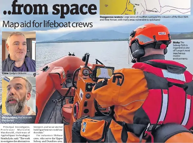 Navigating how to save lives at sea ..from space - PressReader