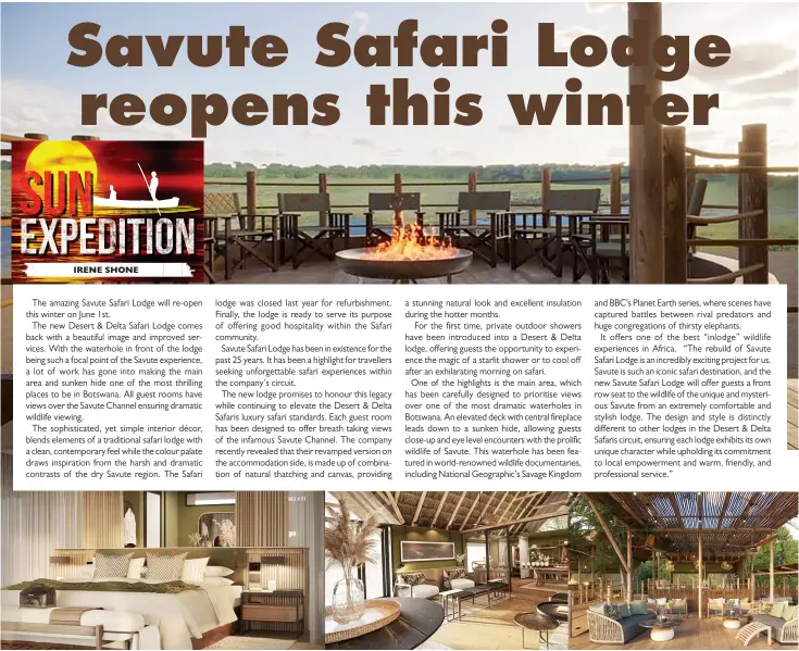 Savute Safari Lodge reopens this winter - PressReader