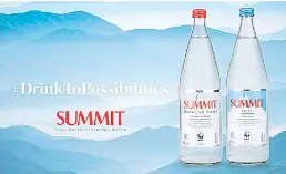 Sustainabi­lity drive: Still and sparkling water in recyclable glass ...