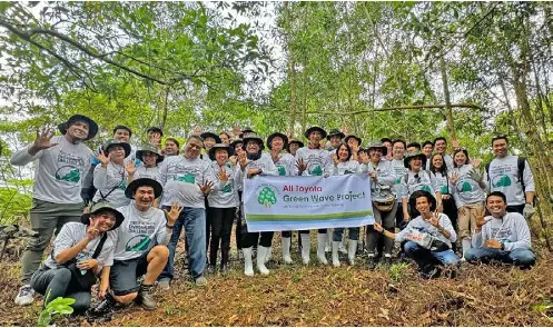 Toyota initiates reforestat­ion, livelihood projects - PressReader