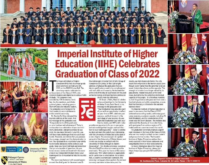Imperial Institute of Higher Education (IIHE) Celebrates Graduation of ...