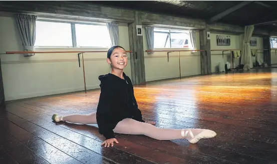 The young New Plymouth ballerina pirouettin­g towards a bright future ...