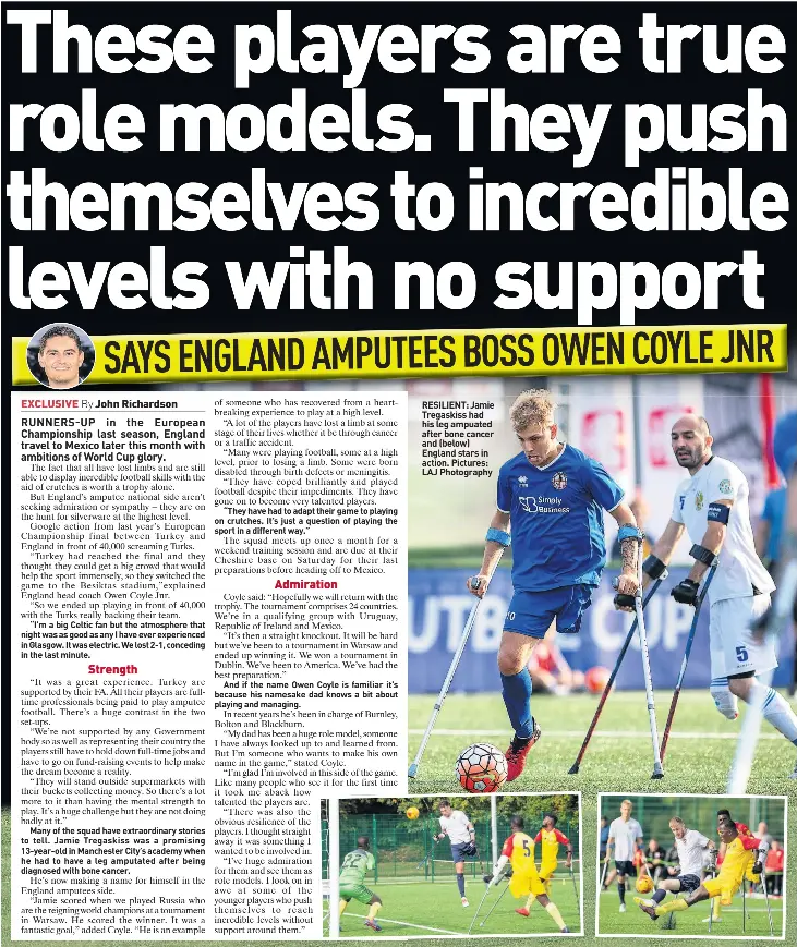 These players are true role models. They push themselves to incredible ...