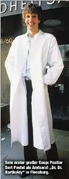 Wie „Dr. Postel“vor 20 Jahren aufflog - PressReader