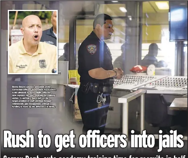 Rush to get officers into jails - PressReader