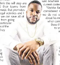 Noah Powa doubts ‘choppa’ song ban will work - PressReader