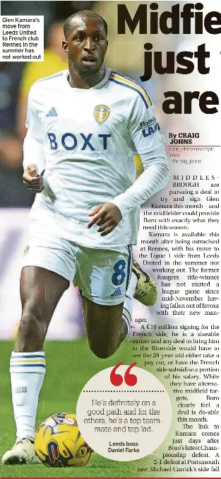 Eld target what Boro missing - PressReader