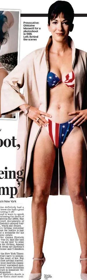 Risqué shoot that showed Maxwell daughter in a very revealing light - PressReader