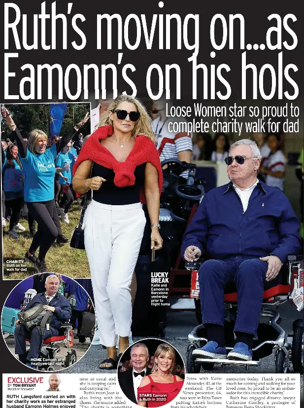 Ruth’s moving on... as Eamonn’s on his hols - PressReader