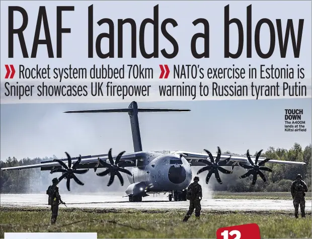 RAF lands a blow - PressReader