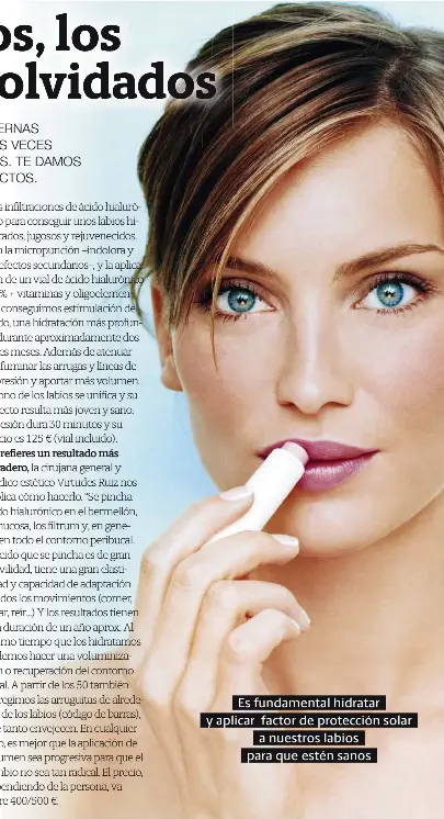 Tus labios, los grandes olvidados - PressReader