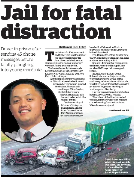 Jail for fatal distractio­n - PressReader