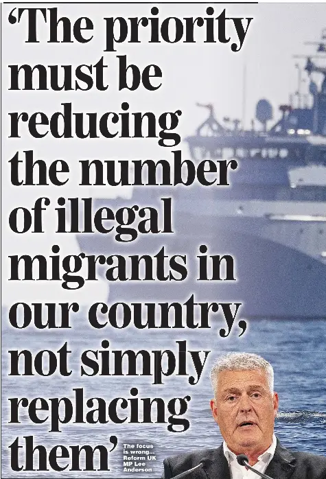 ‘The priority must be reducing the number of illegal migrants in our country, not simply ...