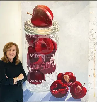 Retired teacher ripens into artist after returning to Okanagan ...