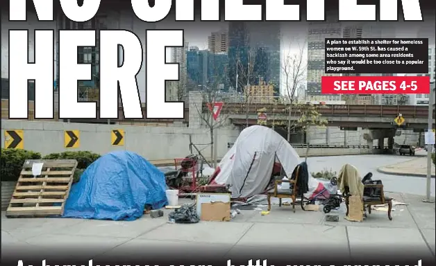 NO SHELTER HERE - PressReader