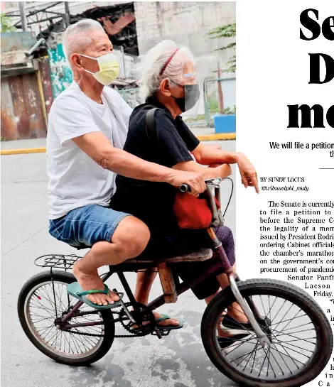 Senate raises DU30 ignore memo with SC - PressReader