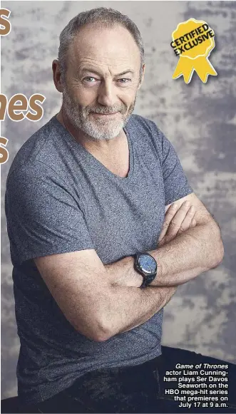 ‘Ser Davos’ has a message for Game of Thrones spoiler seekers - PressReader