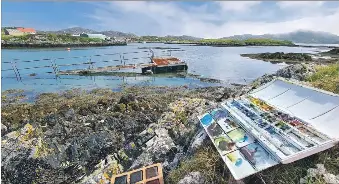 Artist brews up artistic storm from Uist - PressReader