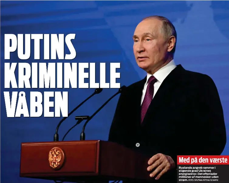 PUTINS KRIMINELLE VÅBEN - PressReader