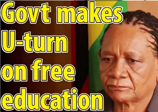Govt makes U-turn on free education - PressReader