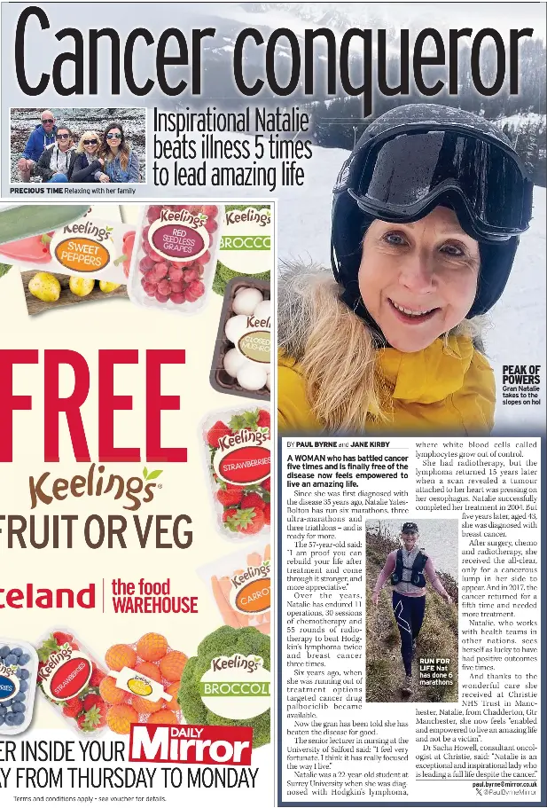 Cancer conqueror - PressReader