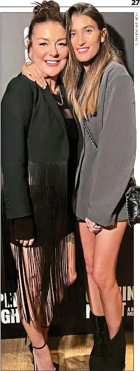 A manicure with her ‘inseparabl­e’ best pal and how Sheridan is coping after her comeback show ...