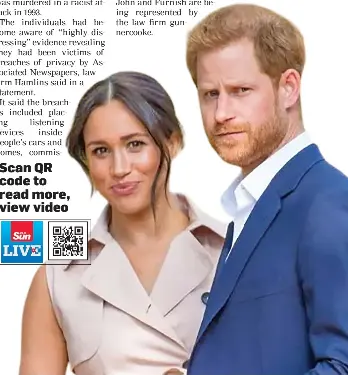 Prince Harry, Elton John, others sue UK paper group, privacy breaches - PressReader