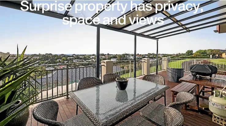 Surprise property has privacy, space and views - PressReader