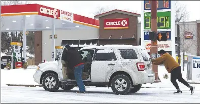 First round of snow, sleet arrives - PressReader