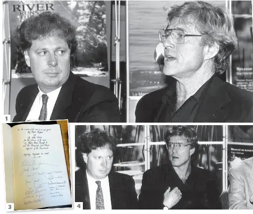 De précieux souvenirs avec Robert Redford - PressReader