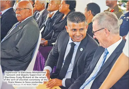 President receives writ - PressReader