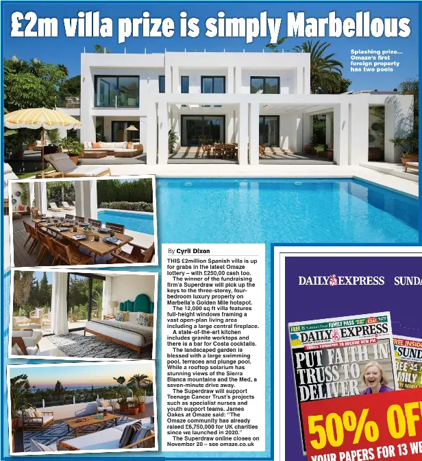 £2m villa prize is simply Marbellous - PressReader