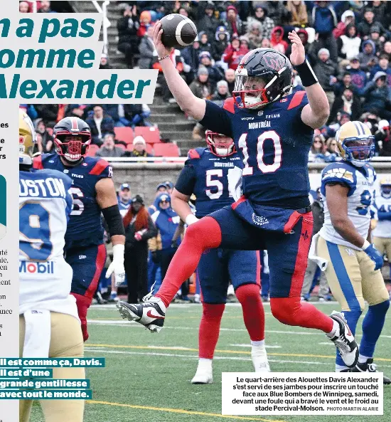 Il n’y en a pas deux comme Davis Alexander - PressReader